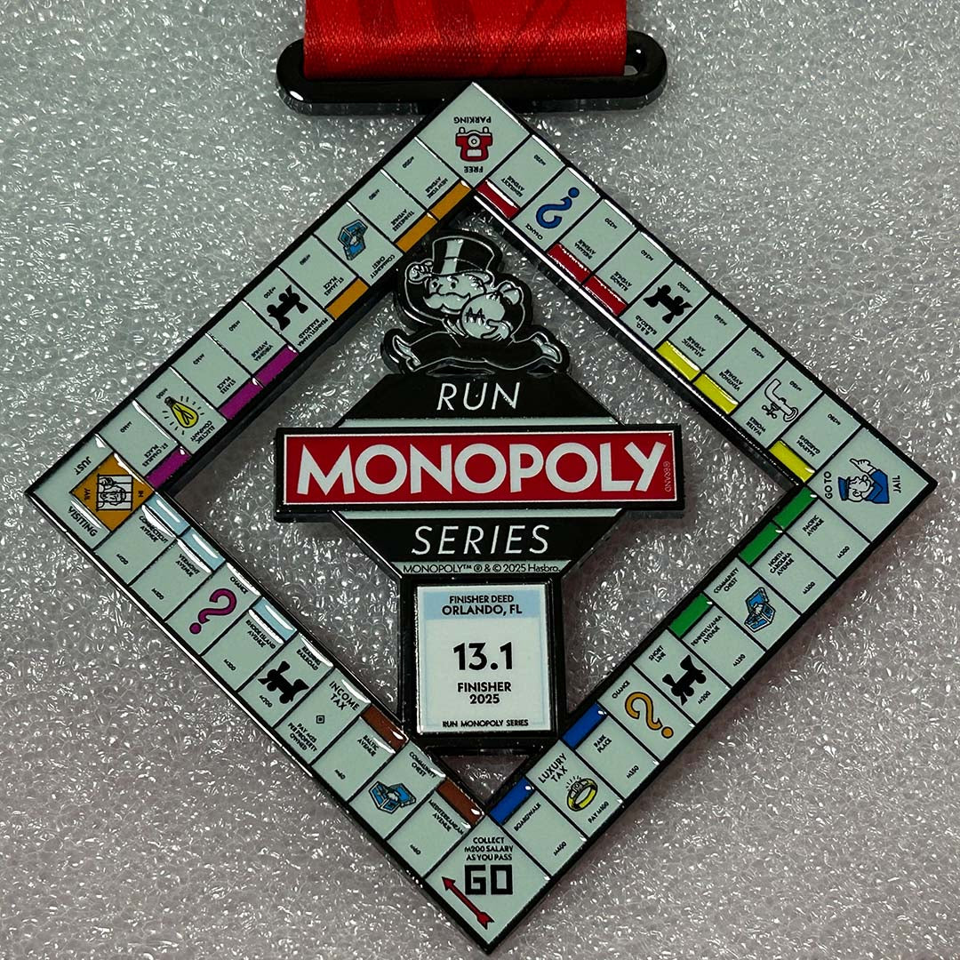 Run MONOPOLY Series Medals: Ever-Changing Designs, Always Collectible